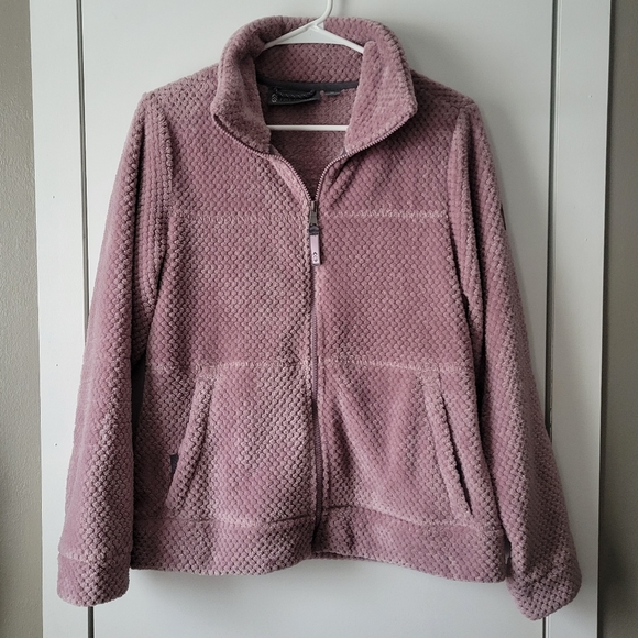 Free Country | Tops | Free Country Fleece Pink Lavender Jacket | Poshmark